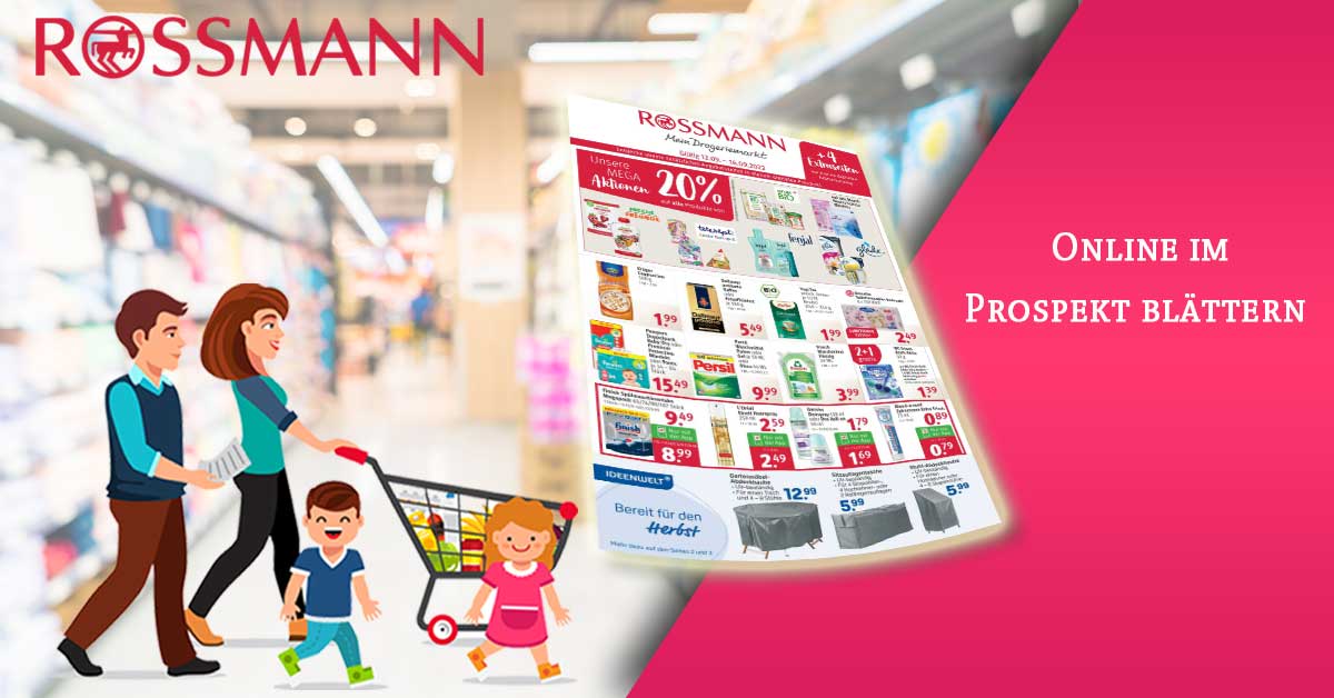 Rossmann Prospekt vom 12. bis 16. September 2022 Online