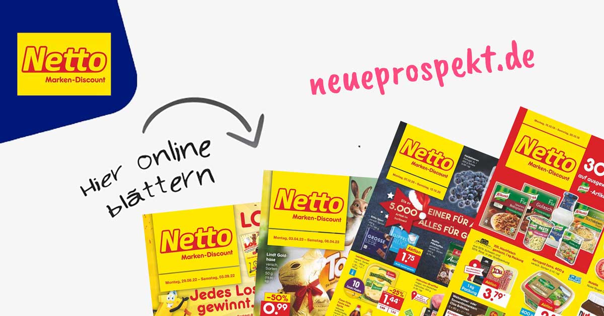 Netto Prospekt der Woche Online - NeueProspekt.de